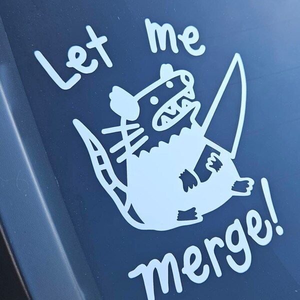 Funny Cat Sticker for Car, This is Who Ur Honking at Sticker, Cat Lover ...