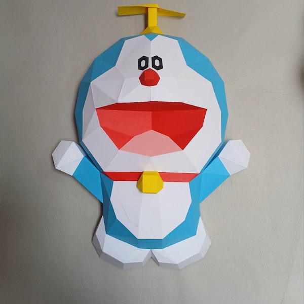 LABUBU DOLL Papercraft 3D DIY Paper Puzzle Template - Etsy