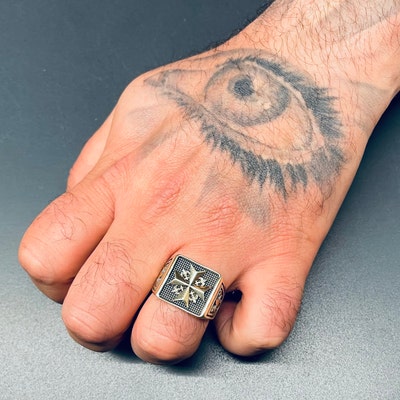 King's David Star Jew is Silver Ring Sterling Silver - Etsy