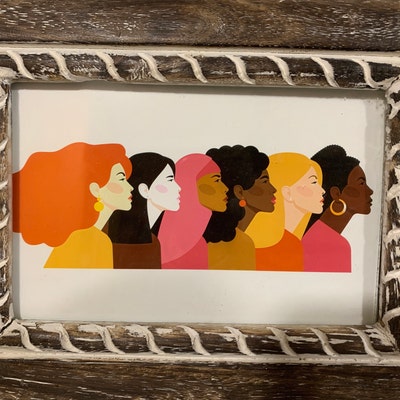 Females Power Wall Art, Feminist Wall Art, Girl Power Print, Printable ...