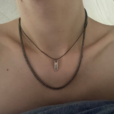 Tabono Necklace Adinkra Symbol Strength Confidence and - Etsy