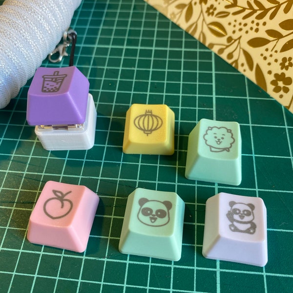 Custom Switch Tester Keychain | Fidget Keys | Unique Gamer Gifts - Etsy