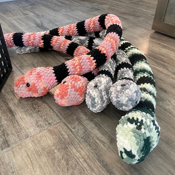 Baby Snake and Egg Crochet Pattern, Baby Snake Crochet Pattern, Snake ...