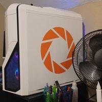 Aperture Science Logo Decal - Etsy UK