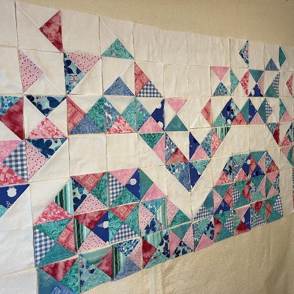 PDF MINI Exploding Heart Quilt Pattern Digital Download by Slice of Pi ...