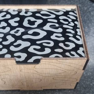 Decorative Jewelry Gift Box Svg Files, Vector Files for Wood Laser ...