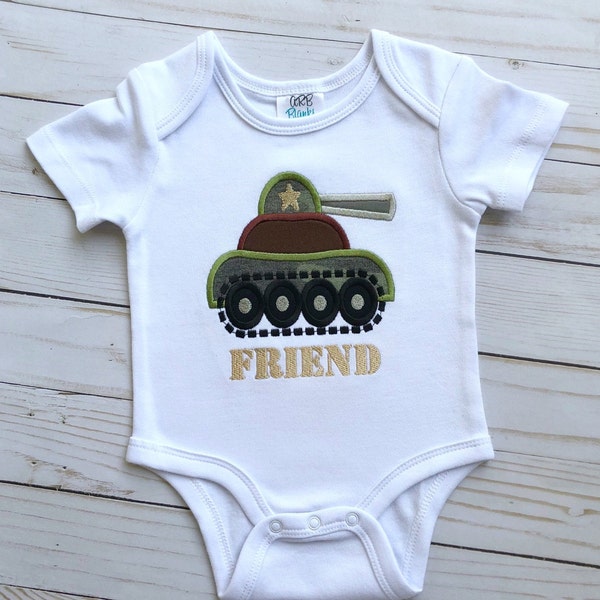Military Tank Applique Embroidery Designs Boys Vehicle Army INSTANT ...