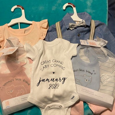 Great Grand Baby Coming Pregnancy Announcement Great - Etsy
