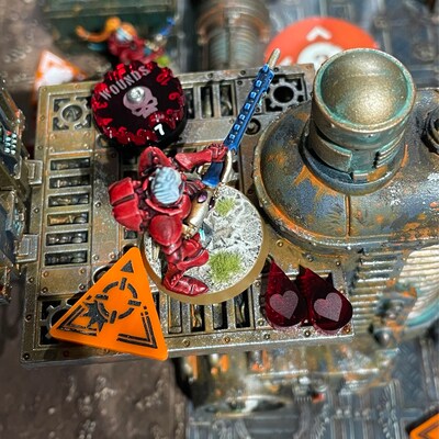 Malifaux Scrap Markers set of 6 X 30mm - Etsy