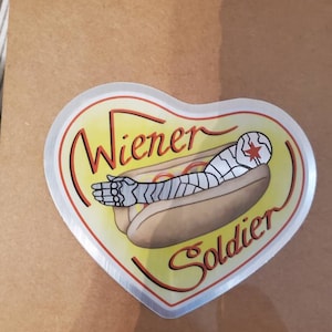 Wiener Soldier Sticker - Etsy