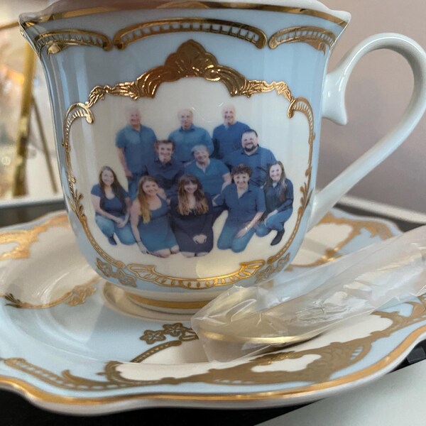 Four 22k Gold Spooky Halloween Potion/spells/witches Brew/poison Teacup ...