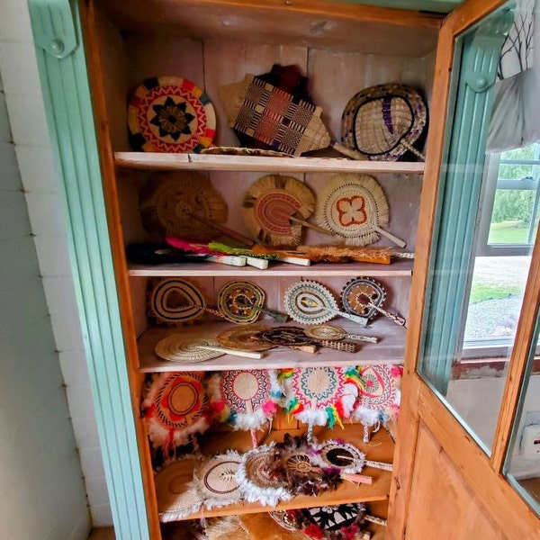 Marshallese Traditional Hand Fan Micronesian Handwoven Fan - Etsy