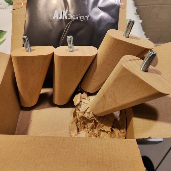 Picture Frame in Solid Wood - Custom Frame for Art - Solid Wood Maple - White Oak, Walnut in ...