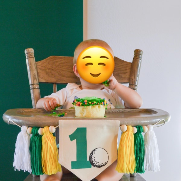 Fast One 1st Birthday Tassel Banner, Race Car Highchair Decoration ...