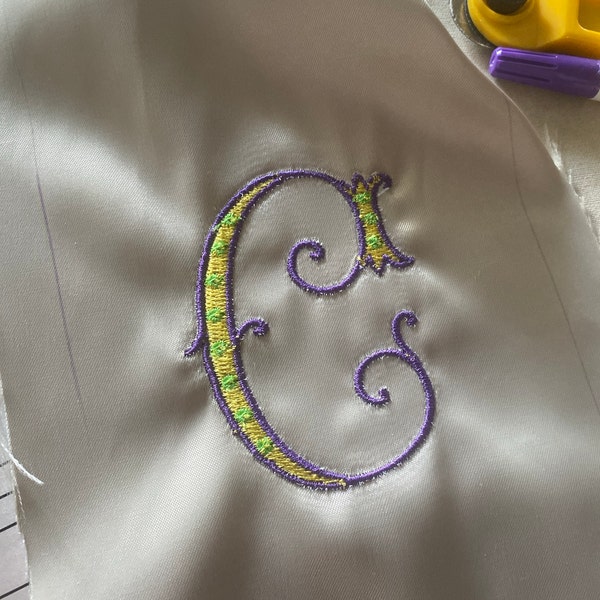 Webster Monogram Machine Embroidery Font Alphabet - 3 Sizes - BX Files ...
