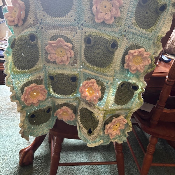 CROCHET PATTERN ‘loopy Lily’ Granny Square Instant Download Crochet ...