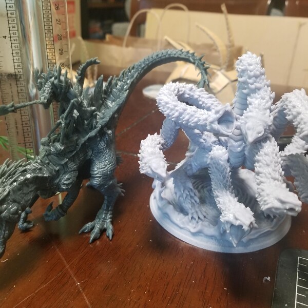 Alpha Carnadon by Clay Beast Creations | Tabletop RPG Miniature Figures ...