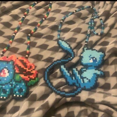 WOOLI Perler Necklace - Etsy