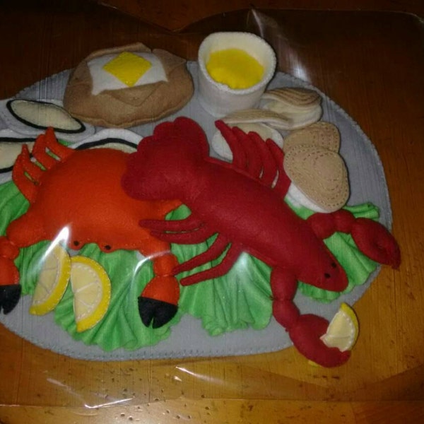 Italian Feast Felt Food PDF Pattern - Bowtie Pasta With Sauce and ...