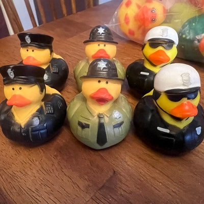 Police Officer Rubber Ducks Police Rubber Ducks Parties - Etsy