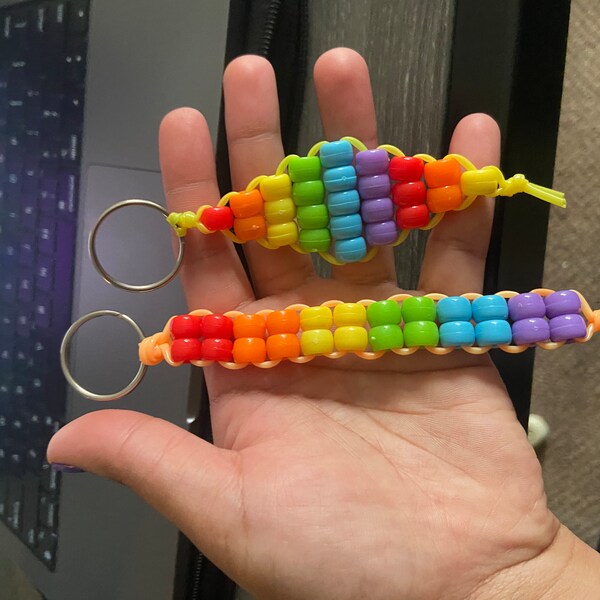 Flower Power Bead Roller Flower Stim Toy Fidget Keyring Sensory ...