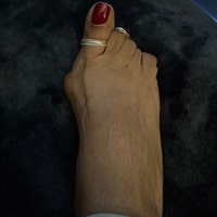 Buy Sterling Silver Big Toe Ring, D Shaped Hallux Ring for Foot Thumb ...