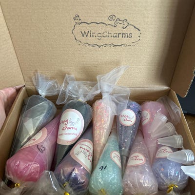 Deco Sticker Key Chains Set, Beginner Deco Sticker Key Chain Kit - Etsy