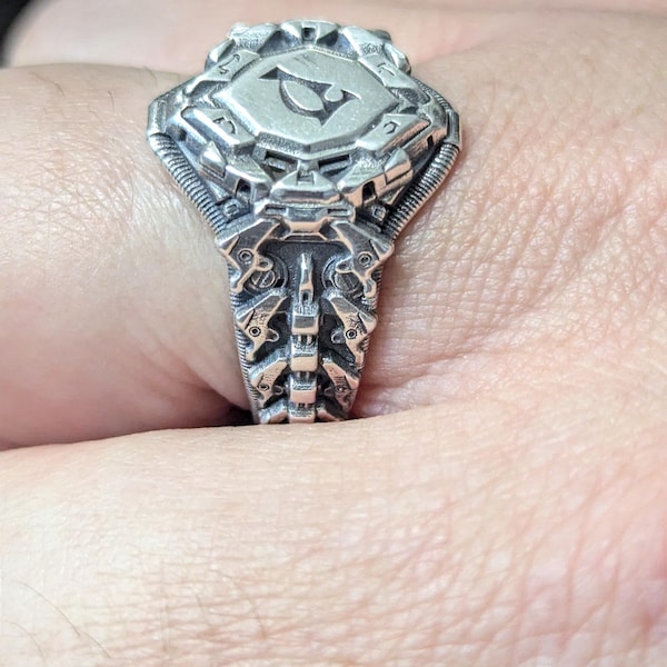 Hex Tech Ring V 2 - Etsy