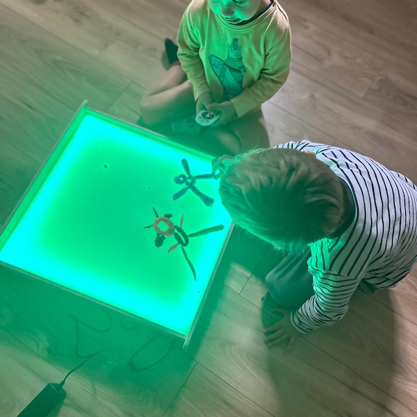 Large Personalized MONTESSORI BUSYBOARD for Toddlers With LED Light ...