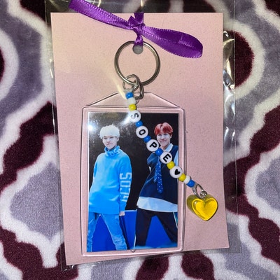 BTS Inspired Double Sided SOPE Keychain Yoongi Hobi Jhope Suga - Etsy