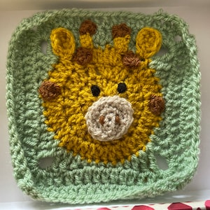 Crochet Lamb Square Pattern // Sheep Granny Square Motif // Crochet ...