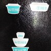 Pyrex Butterprint Turquoise Fridge Magnets: Vintage Kitchen Decor - Etsy