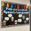 Speech Therapy Room Decor, Bulletin Board Kit, Cactus Themed Speech ...