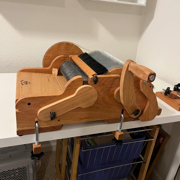 Adjustable Box Wool Picker bam Fiber Works Original - Etsy