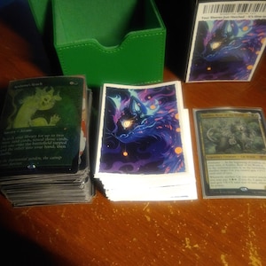 Mtg Sleeves: Mothman Encounter 100 Top Quality Colorful, Sharp This is ...