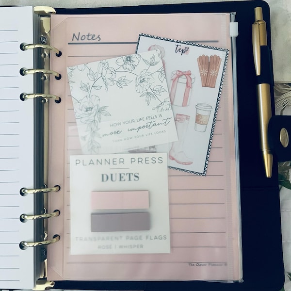 Planner Divider Tab Set and Page Keeper for Your Pm Mm Gm Agendas ...