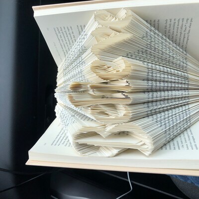 Book Folding Pattern FAMILY TREE 295 Folds Tutorial With - Etsy