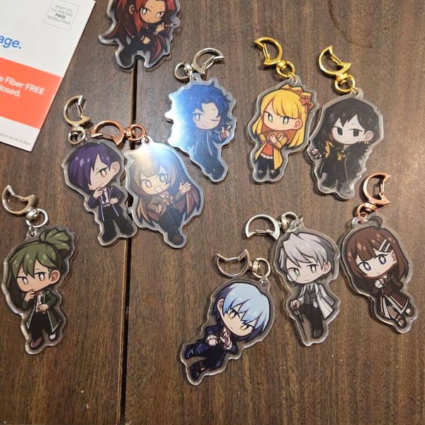 IN STOCK Library of Ruina Acrylic Charms Set 01 Unofficial Fan Merch ...