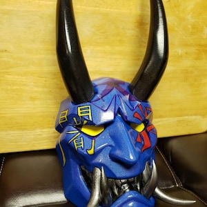 Full Oni Mask | Etsy