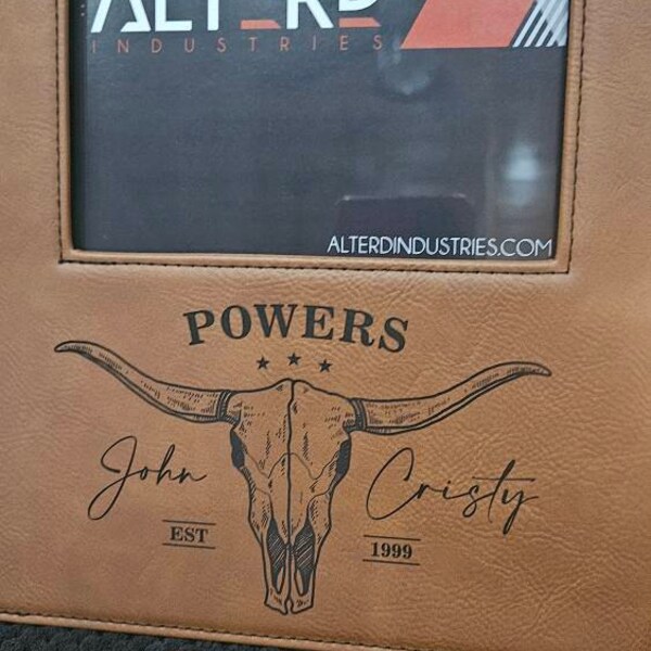 Personalized Western Wedding Gift for the Couple, Engraved Charcuterie Board, Western Serving ...