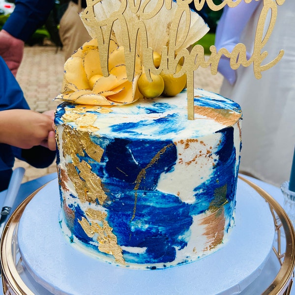 Hajj and Umrah Cake Topper - Makkah Madina Direction Sign Cake Topper ...