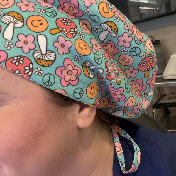 Rubber Duck Scrub Caps for Women, Surgical Tech Surgical Cap, Women ...