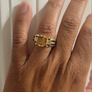 Old Man Head Ringbronze Mens Ringvintage Ringmens Band | Etsy