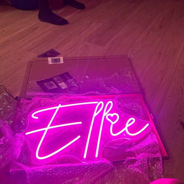 Custom Neon Sign for Kids Bedroom, Custom Name Neon Sign, Home Decor ...