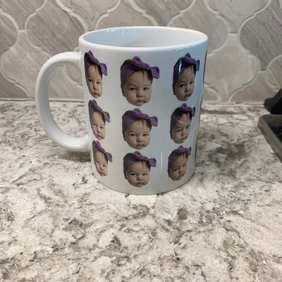 Faces Mug, Custom Face Mug, Funny Photo Mug, Custom Mug, Personalized ...