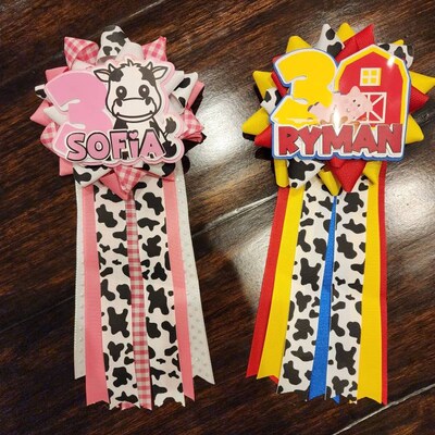 Custom Birthday Pins & Corsage, Birthday Pin, Birthday Party, Mum ...