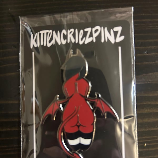 IN HAND Hazbin Hotel Chaggie Enamel Pin - Etsy