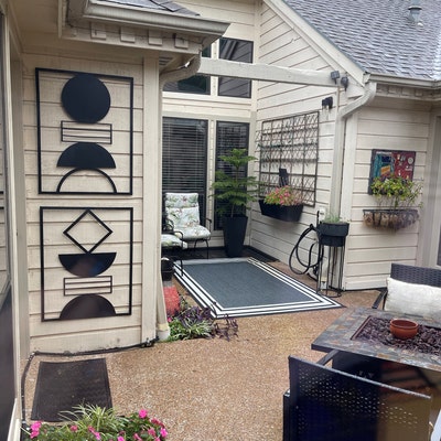 Matte Black Abstract Bubbles Metal Wall Art Metal Bubles Sign - Etsy