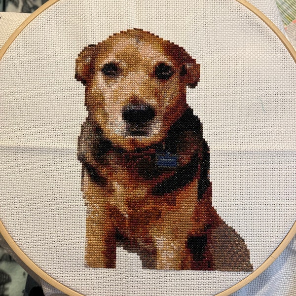 Photo to Cross Stitch Pattern, Custom Made, Pdf Download, Personalized ...