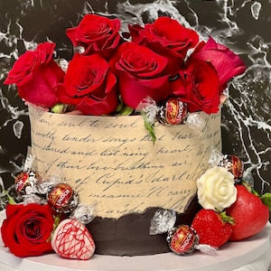 Pink Sky With Twinkling Stars Edible Cake Wrap or Stork Cake | Etsy